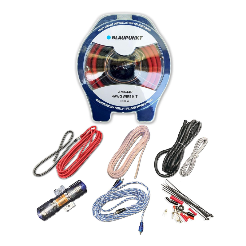 Blaupunkt Car Audio Amplifier 4 Gauge Wiring Kit – Sehgal Motorsports