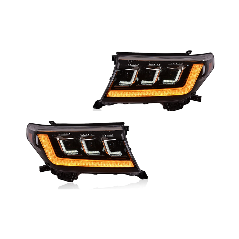 Toyota Land Cruiser FJ200 Head Light Lexus Style Model 2008-2015 ...